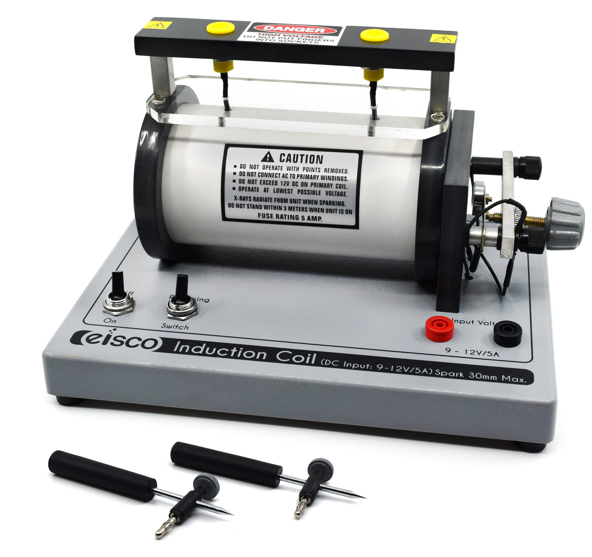 Induction Coil - 30mm Spark - Fully Adjustable Vibrator System - Inclu ...