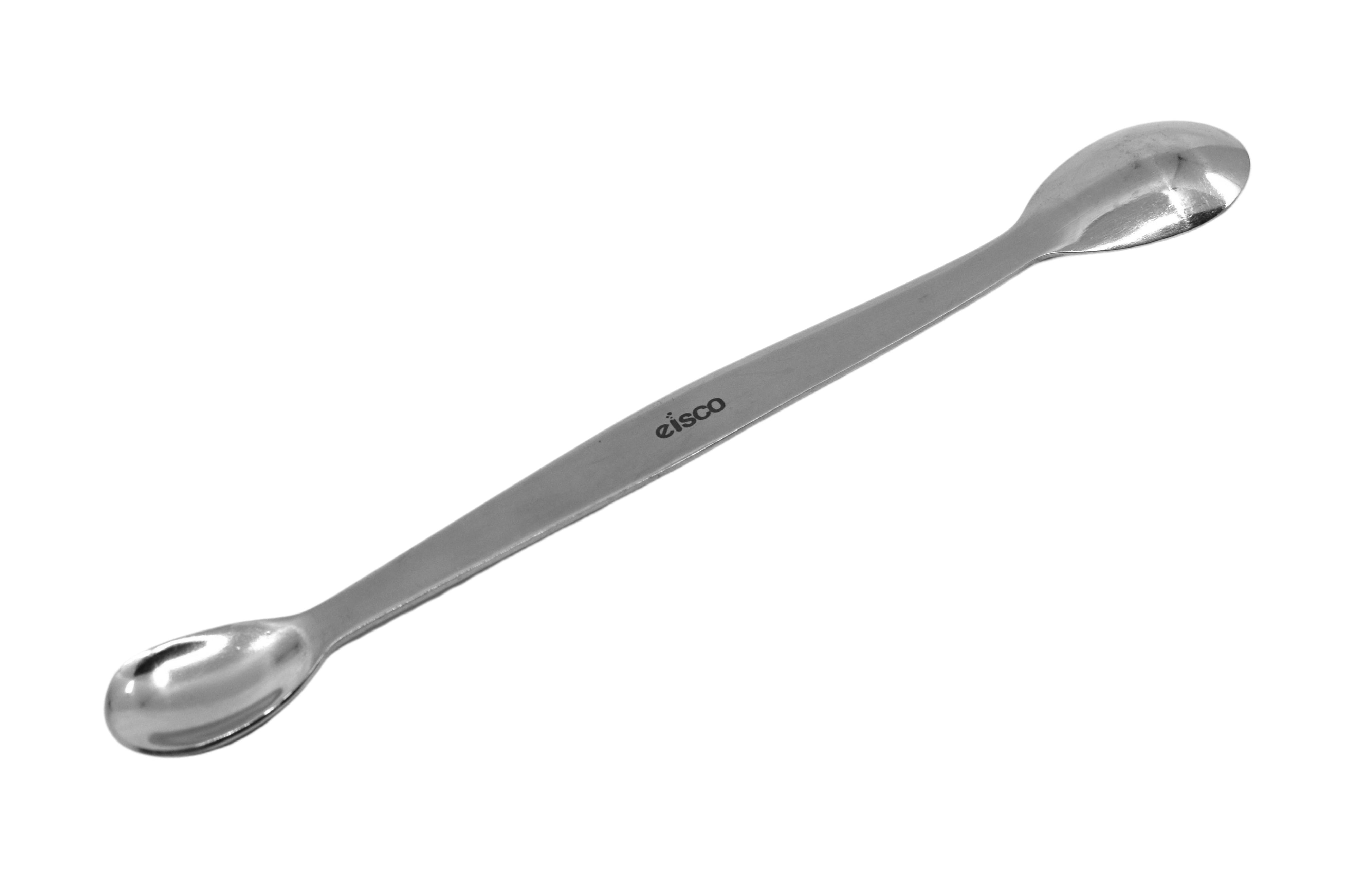 Double Laboratory Spoon, 5.75" - Stainless Steel - Scoop Ends — Eisco Labs