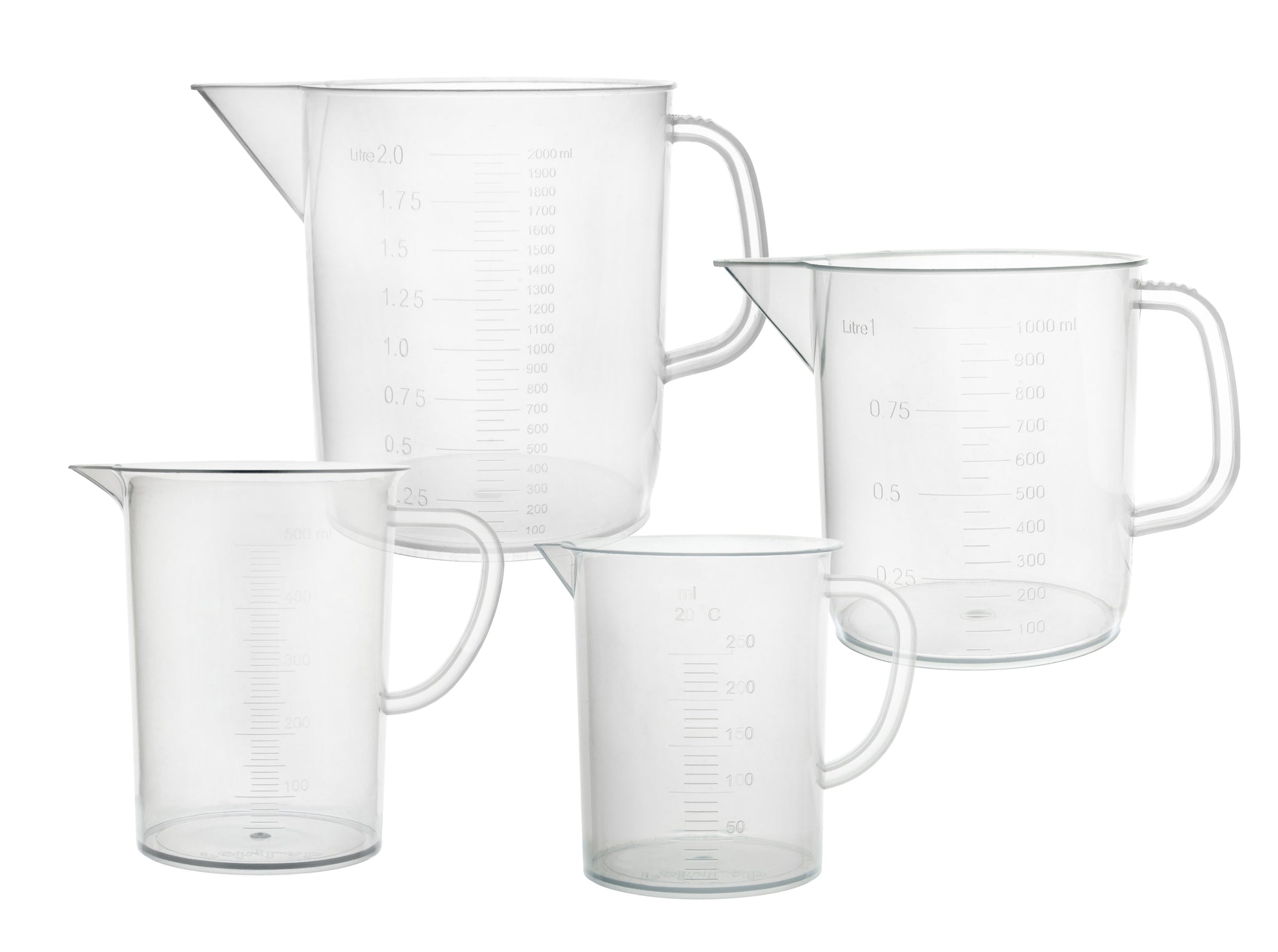 Plastic Beakers & Jugs — Eisco Labs