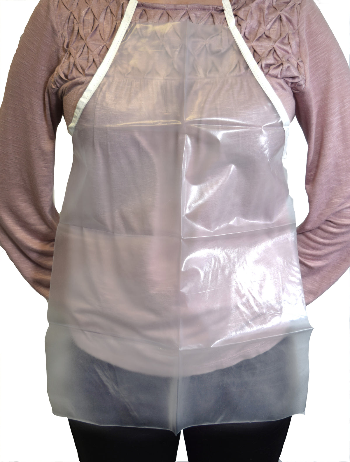 Clear Vinyl Apron, Extra Small - 15"W x 22"L — Eisco Labs