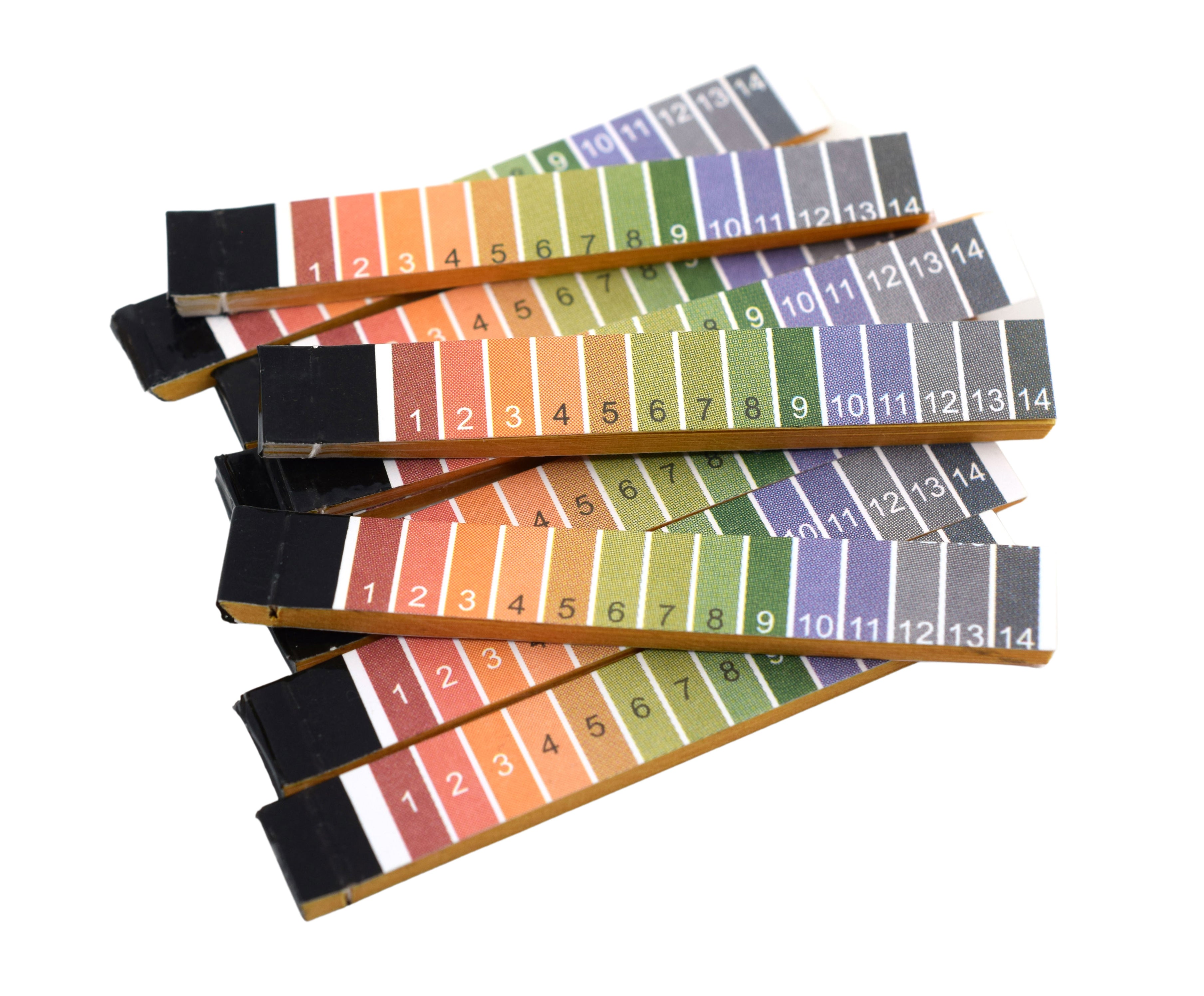 200PK pH Test Strips, 1-14 Range - 20 x 10 Booklets in Plastic Vial ...