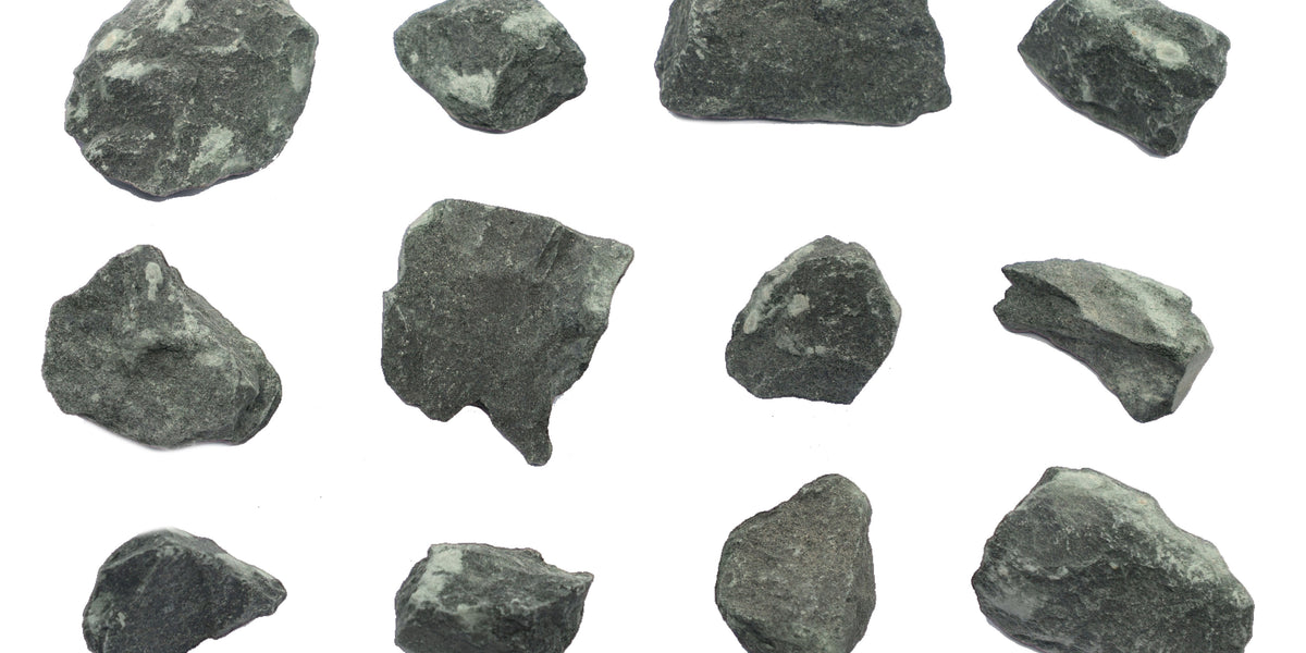12 Pack - Raw Chlorite, Metamorphic Mineral Specimens - Approx. 1 ...