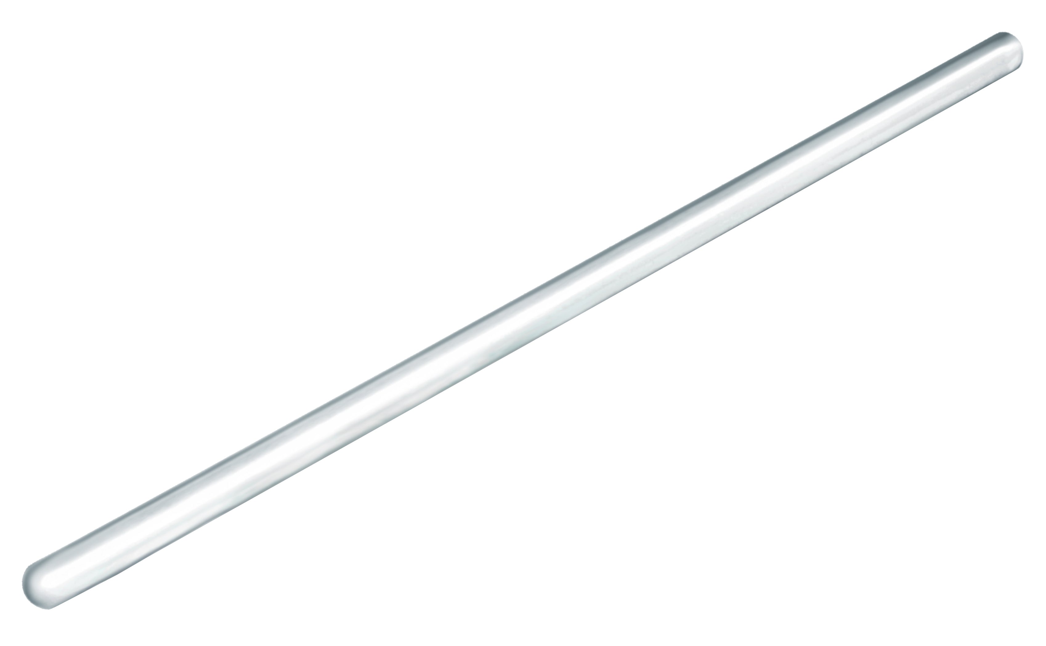10PK Glass Stirring Rods, 7.9" - Rounded Ends, 6mm Diameter — Eisco Labs