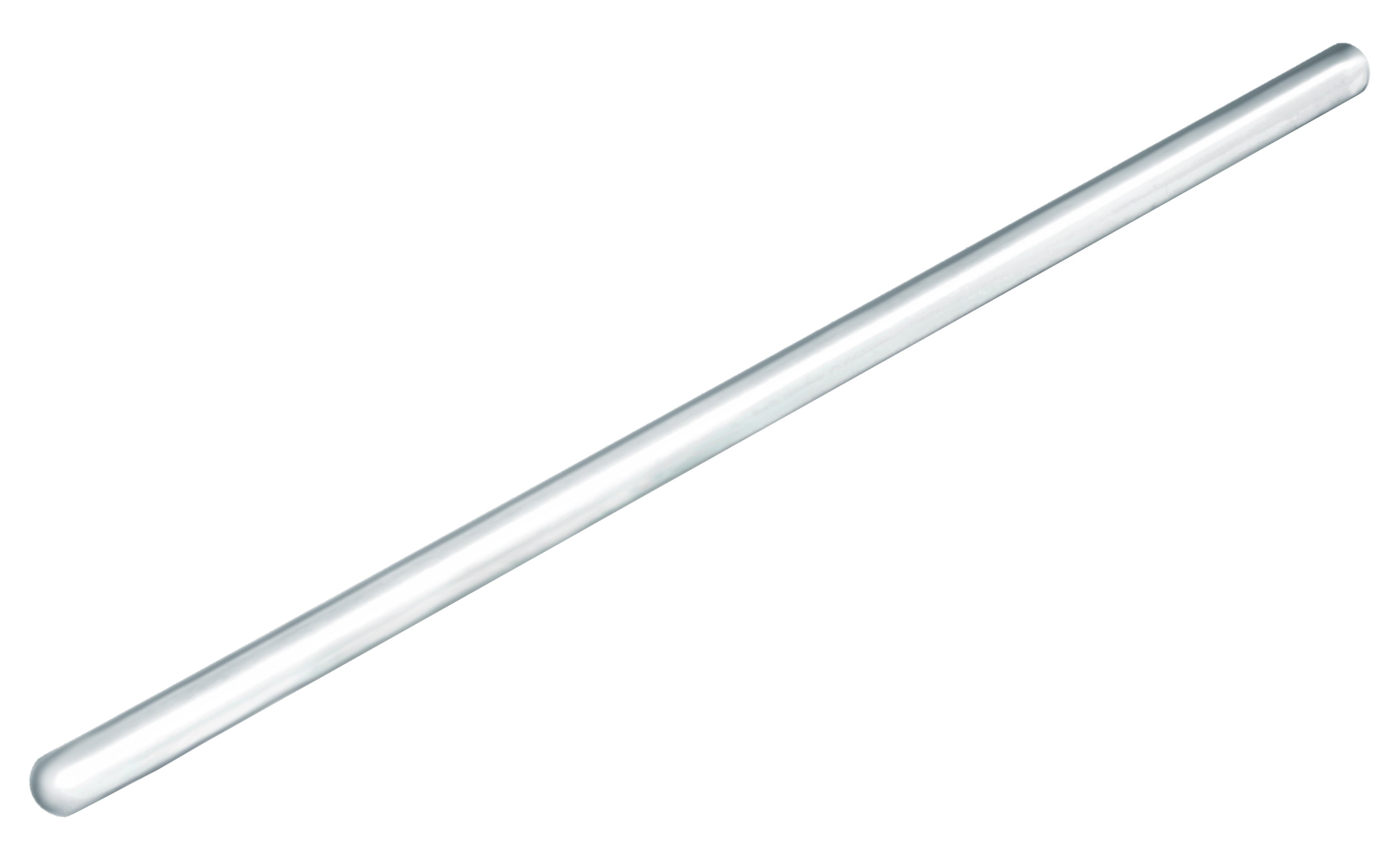 10PK Glass Stirring Rods, 7.9" - Rounded Ends, 6mm Diameter — Eisco Labs
