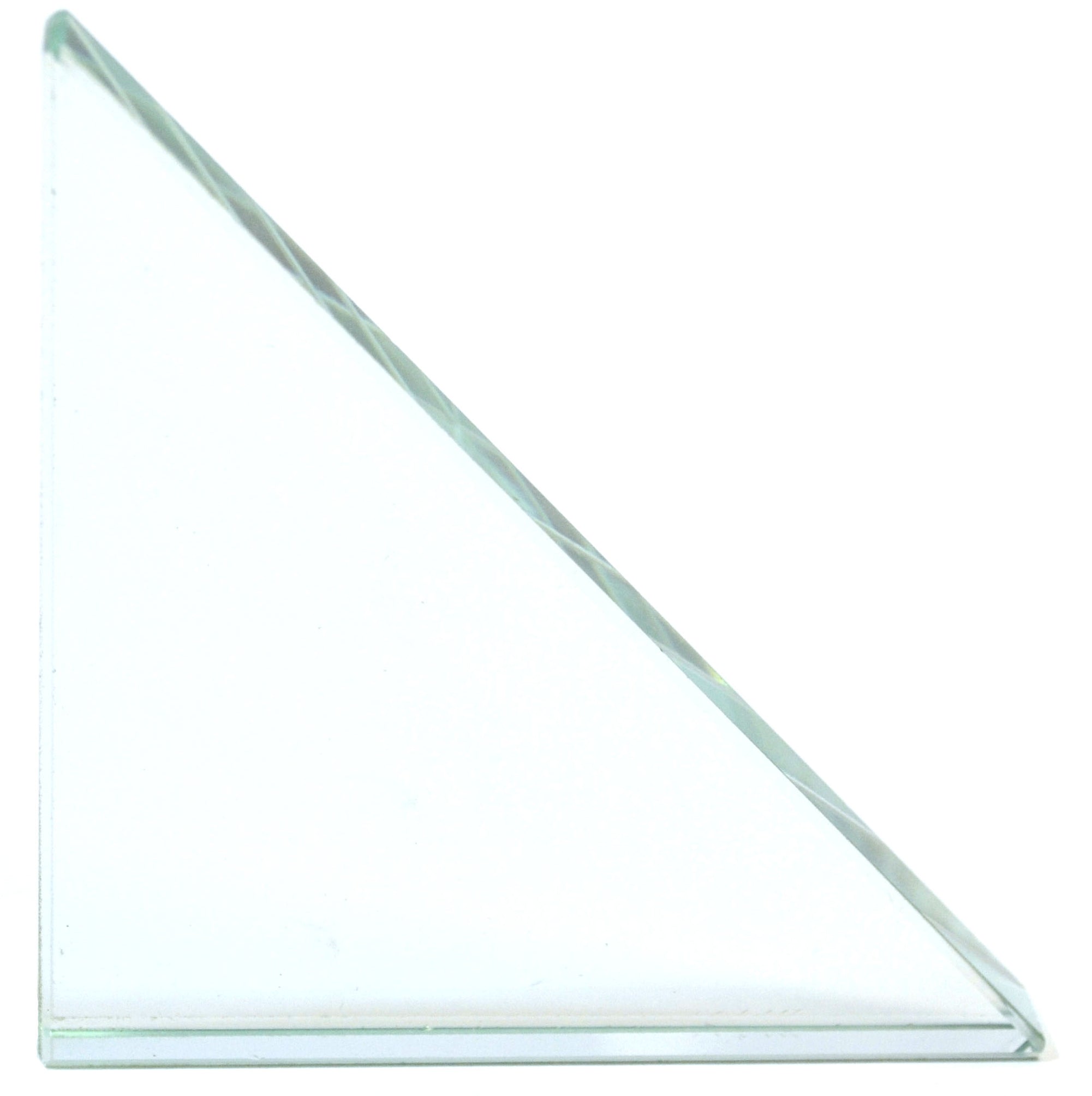 Eisco Labs Glass Refraction Prism; Right Angle; 80mm X 115mm