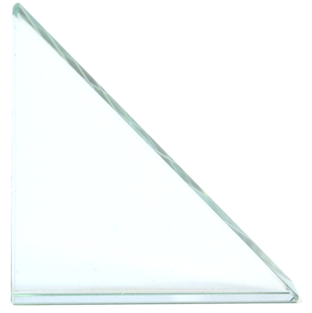 Eisco Labs Glass Refraction Prism; Right Angle; 80mm X 115mm