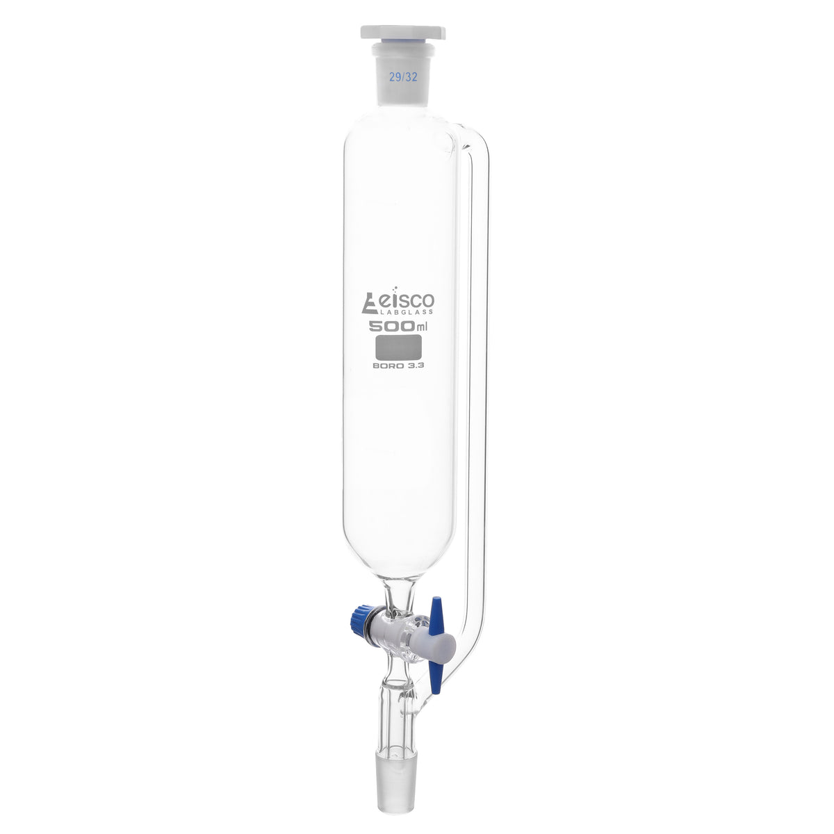 Dropping Funnel, 500mL - Pressure Equalizing - Borosilicate Glass with ...