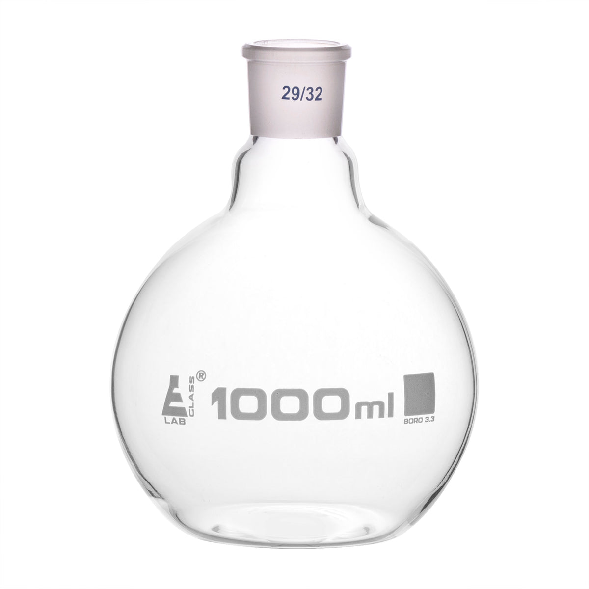 Florence Boiling Flask, 1000ml - 29/32 Joint, Interchangeable - Borosi ...