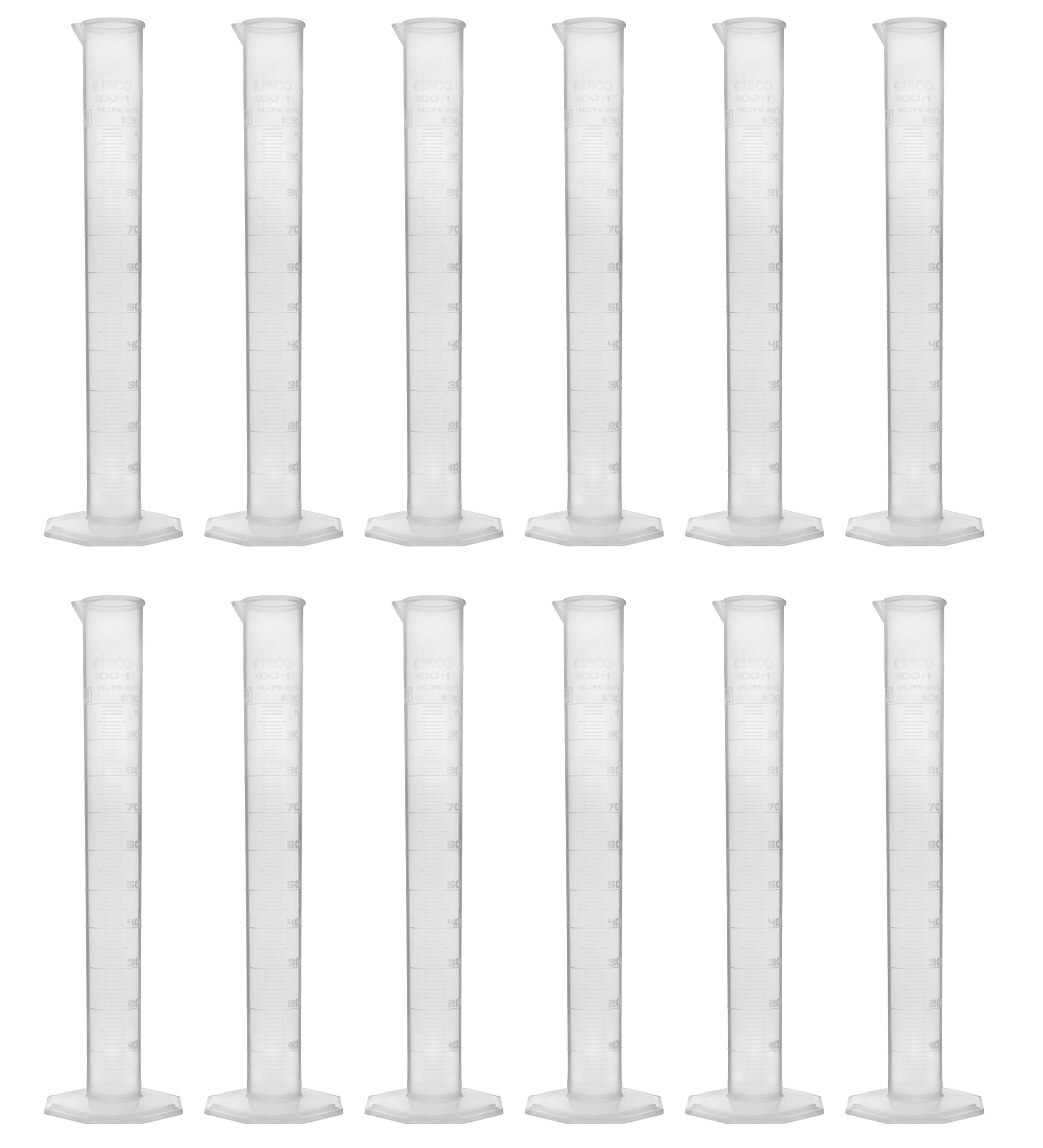 Plastic-Measuring-Cylinders — Eisco Labs