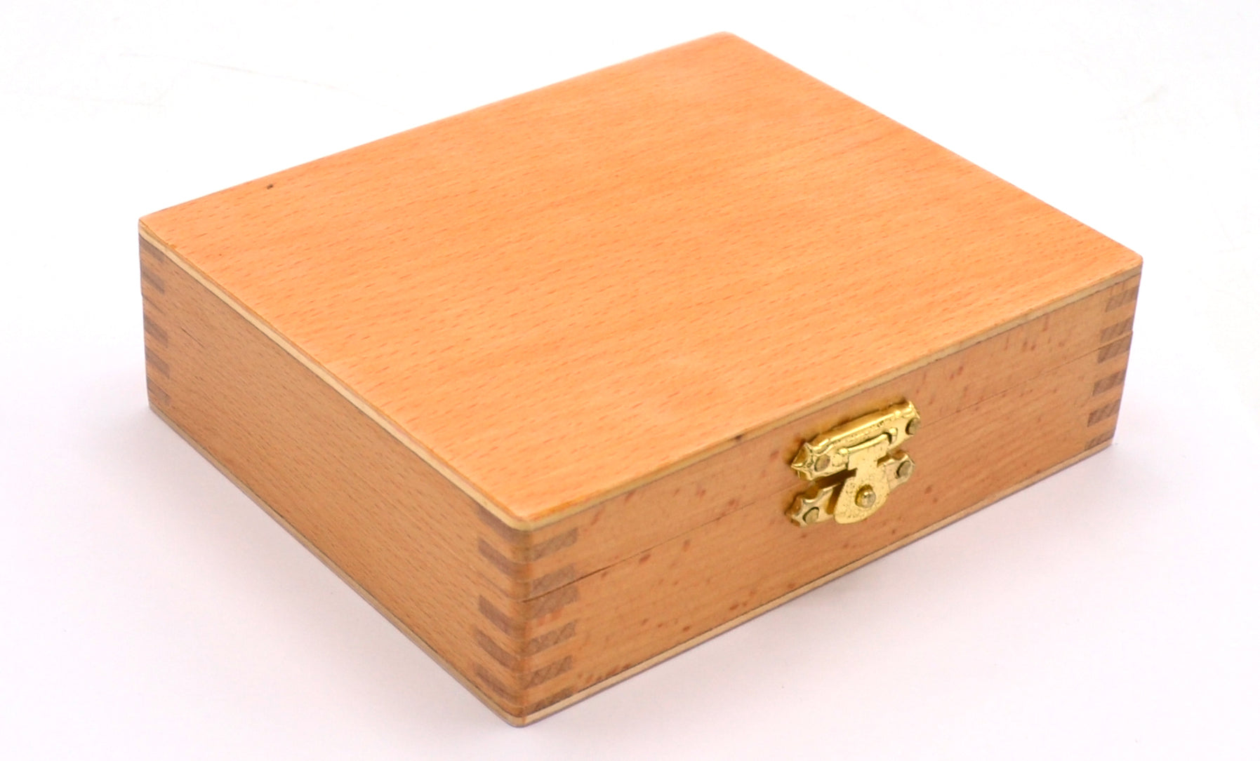 Wooden Slide Box for 25 Slides with Latch - For 75x25mm Slides - Eisco ...