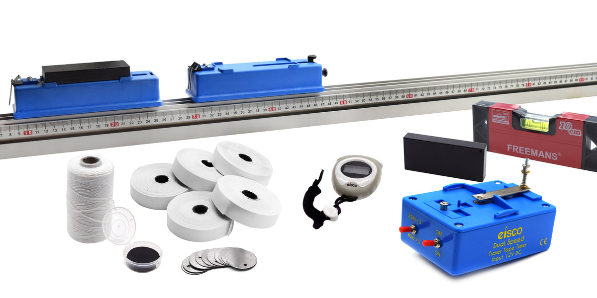 Eisco Labs Dynamics System Kit - Starter set for Physics / Mechanics