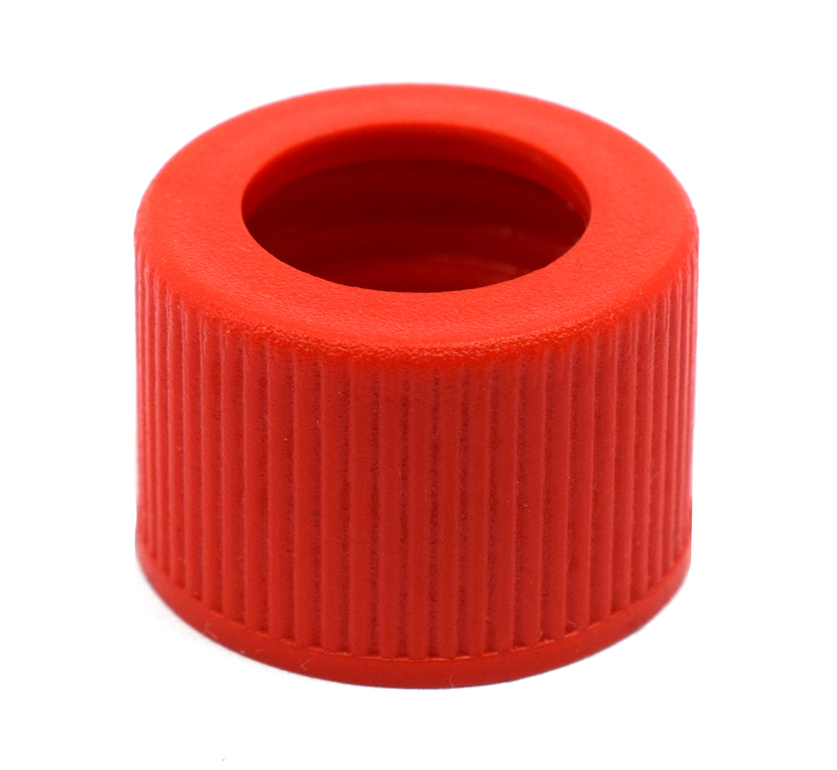 Threaded Screw Cap, Open - Joint Size 14/23 - Plastic, Red Color - Spa ...